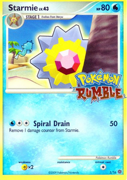 Starmie (Pokémon Rumble TCG) - WikiDex, la enciclopedia Pokémon