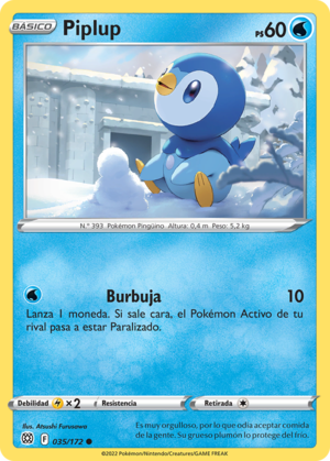 Prinplup (Astros Brillantes TCG) - WikiDex, la enciclopedia Pokémon