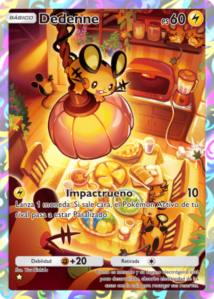 Dedenne (La Isla Singular TCG Pocket) - WikiDex, la enciclopedia Pokémon