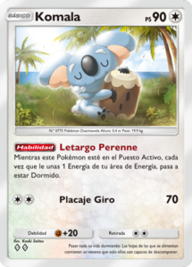 Komala (Guardianes Celestiales TCG Pocket) - WikiDex, la enciclopedia Pokémon