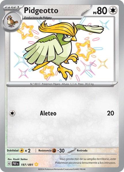 Pidgeotto (151 TCG) - WikiDex, la enciclopedia Pokémon