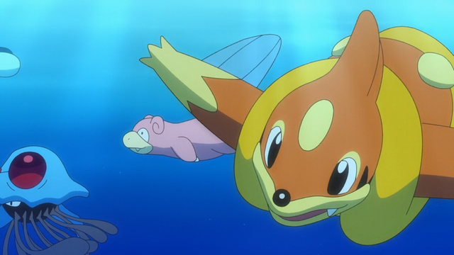 Archivo:LPA01 Floatzel.png - WikiDex, la enciclopedia Pokémon