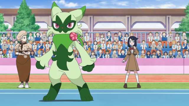 Archivo:EP1292 Floragato combatiendo.png - WikiDex, la enciclopedia Pokémon