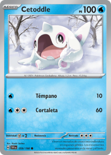 Cetitan (Escarlata y Púrpura TCG) - WikiDex, la enciclopedia Pokémon