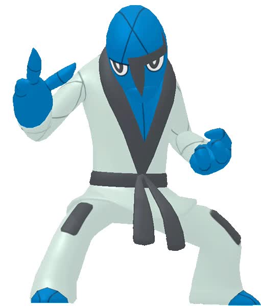 Archivo:Sawk HOME.webm - WikiDex, la enciclopedia Pokémon