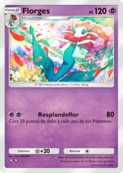 Florges (La Isla Singular TCG Pocket) - WikiDex, la enciclopedia Pokémon