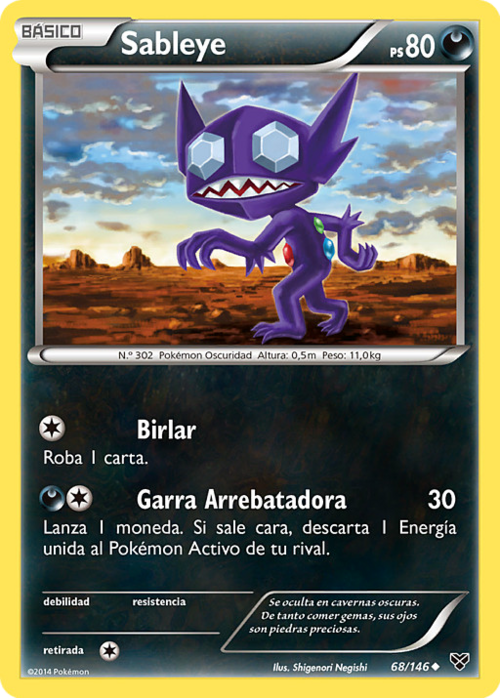 Sableye (XY TCG) - WikiDex, la enciclopedia Pokémon