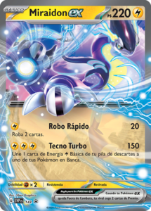 Miraidon ex (Llamas Obsidianas TCG) - WikiDex, la enciclopedia Pokémon