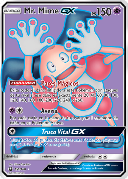 Mr. Mime-GX (Tormenta Celestial TCG) - WikiDex, la enciclopedia Pokémon