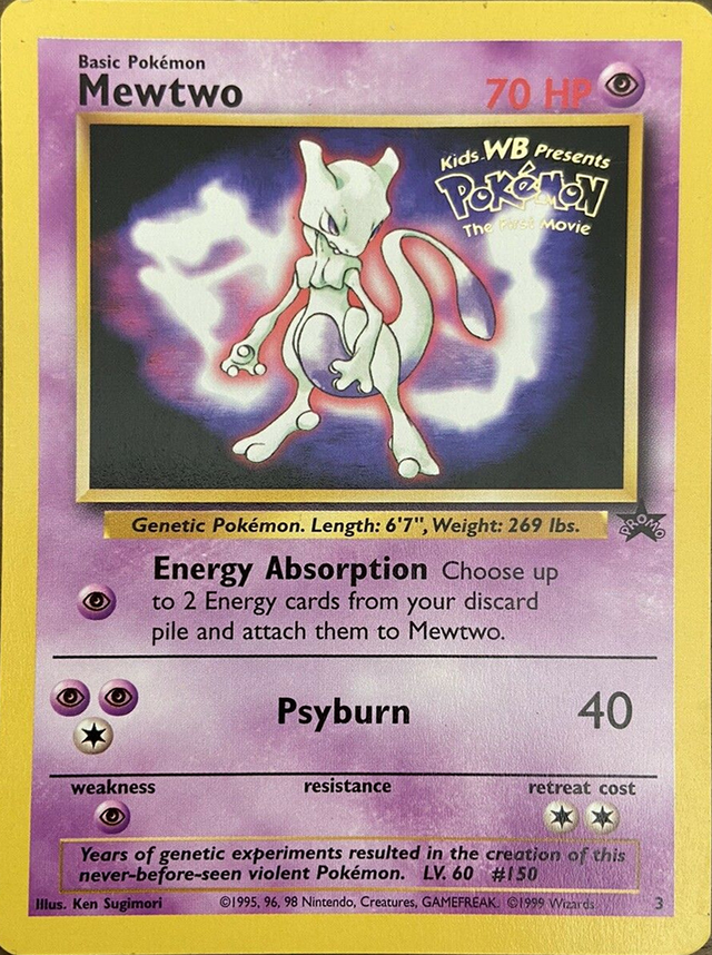 Mewtwo (WoTC Promo 3 TCG) - WikiDex, la enciclopedia Pokémon
