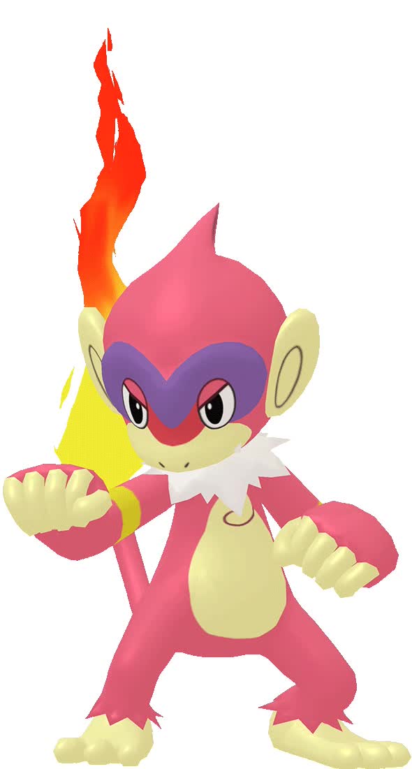 Archivo:Monferno HOME variocolor.webm - WikiDex, la enciclopedia Pokémon