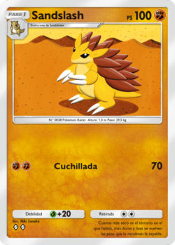 Sandslash (Genes Formidables TCG Pocket) - WikiDex, la enciclopedia Pokémon