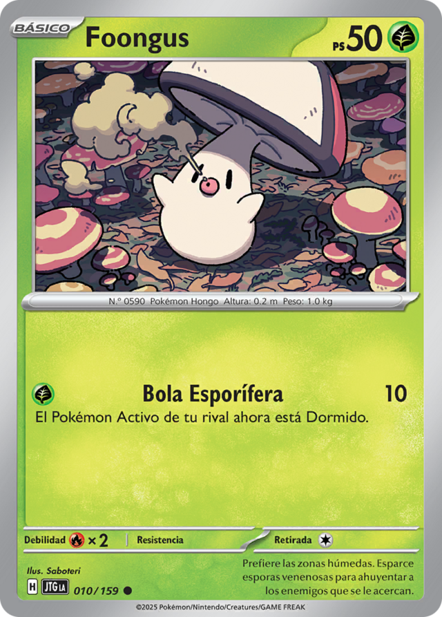 Foongus (Aventuras Compartidas TCG)/Foongus (Juntos de Aventuras TCG ...