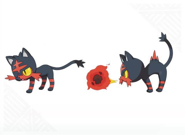 Archivo:Artwork de Litten.png - WikiDex, la enciclopedia Pokémon