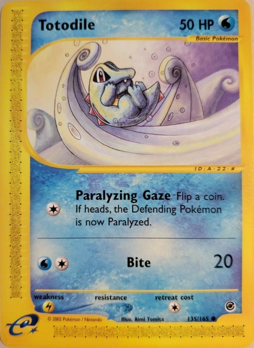 Totodile (Expedition Base Set 135 TCG) - WikiDex, la enciclopedia Pokémon
