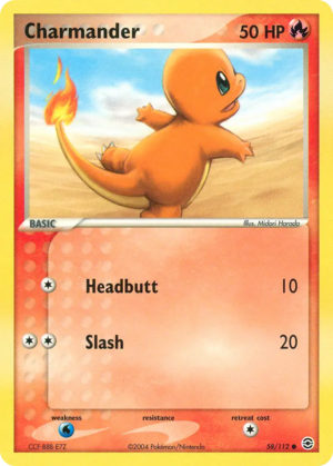 Charmander (Dragon TCG) - WikiDex, la enciclopedia Pokémon