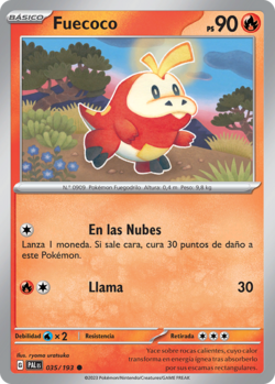 Fuecoco (Evoluciones en Paldea 35 TCG) - WikiDex, la enciclopedia Pokémon