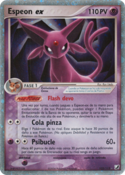 Espeon-ex (Fuerzas Ocultas TCG) - WikiDex, la enciclopedia Pokémon