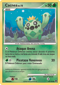 Cacturne (Grandes Encuentros TCG) - WikiDex, la enciclopedia Pokémon