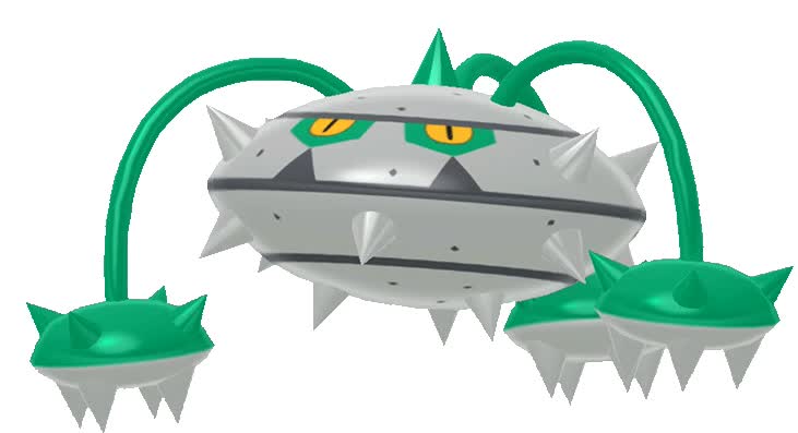 Archivo:Ferrothorn HOME.webm - WikiDex, la enciclopedia Pokémon