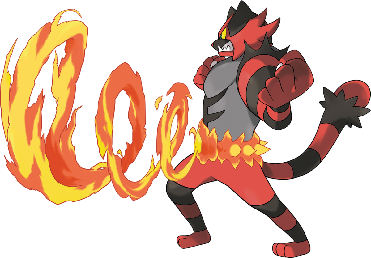 Archivo:Artwork de Incineroar.png - WikiDex, la enciclopedia Pokémon