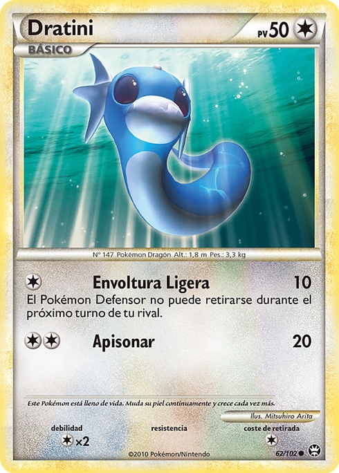 Dratini (Triunfadores TCG) - WikiDex, la enciclopedia Pokémon