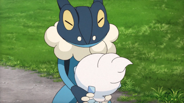 Archivo:EP1170 Frogadier.png - WikiDex, la enciclopedia Pokémon