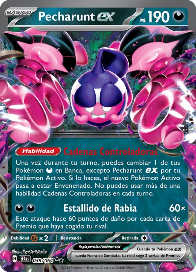 Pecharunt ex (Fábula Sombría TCG) - WikiDex, la enciclopedia Pokémon