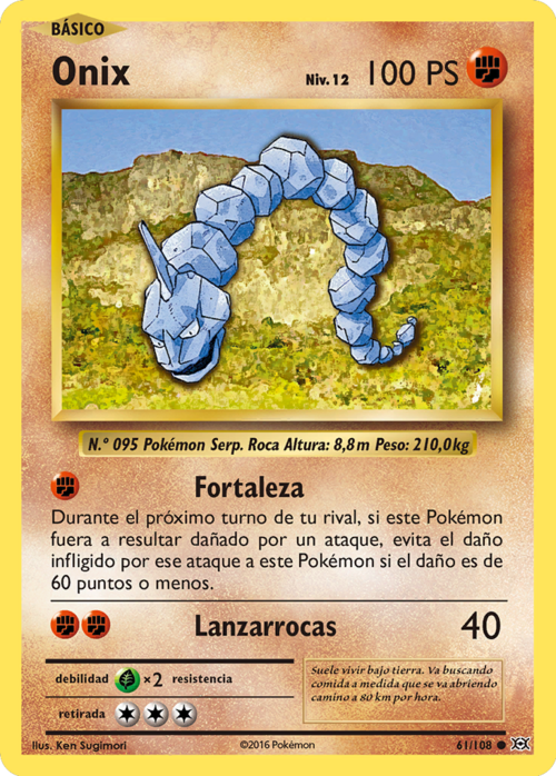 Onix (Evoluciones TCG) - WikiDex, la enciclopedia Pokémon