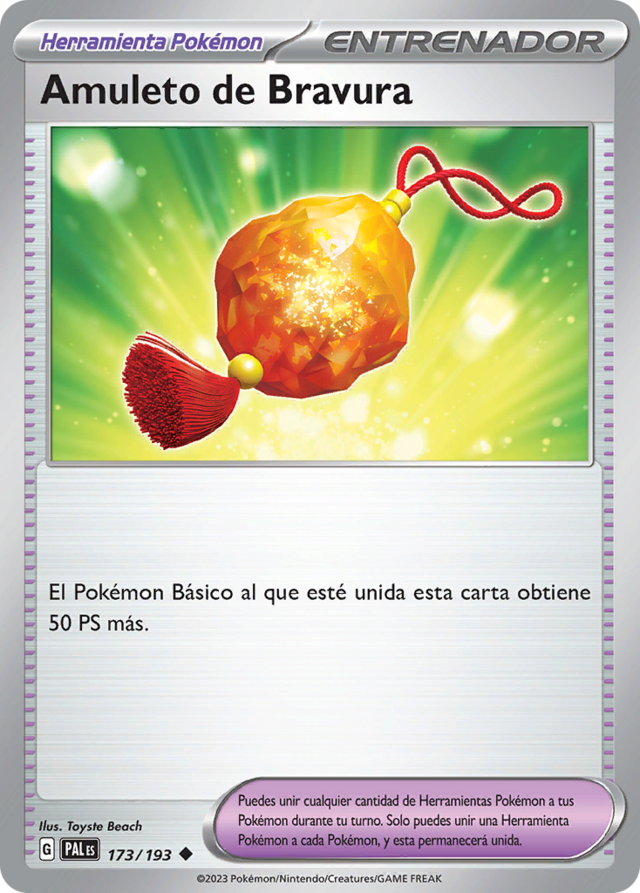 Amuleto de Bravura (TCG) - WikiDex, la enciclopedia Pokémon