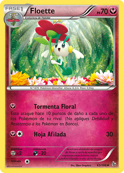Floette (Destellos de Fuego 65 TCG) - WikiDex, la enciclopedia Pokémon