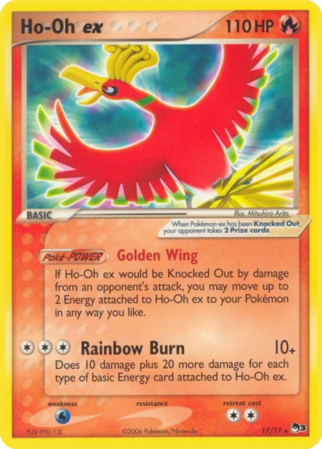 Ho-Oh-ex (Fuerzas Ocultas TCG) - WikiDex, la enciclopedia Pokémon