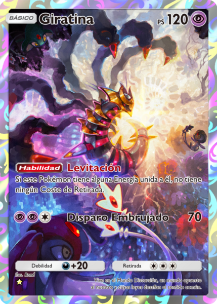 Giratina (Pugna Espaciotemporal TCG Pocket) - WikiDex, la enciclopedia ...