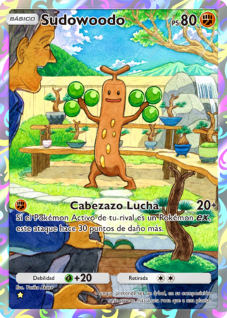 Sudowoodo (Luz Triunfal TCG Pocket) - WikiDex, la enciclopedia Pokémon