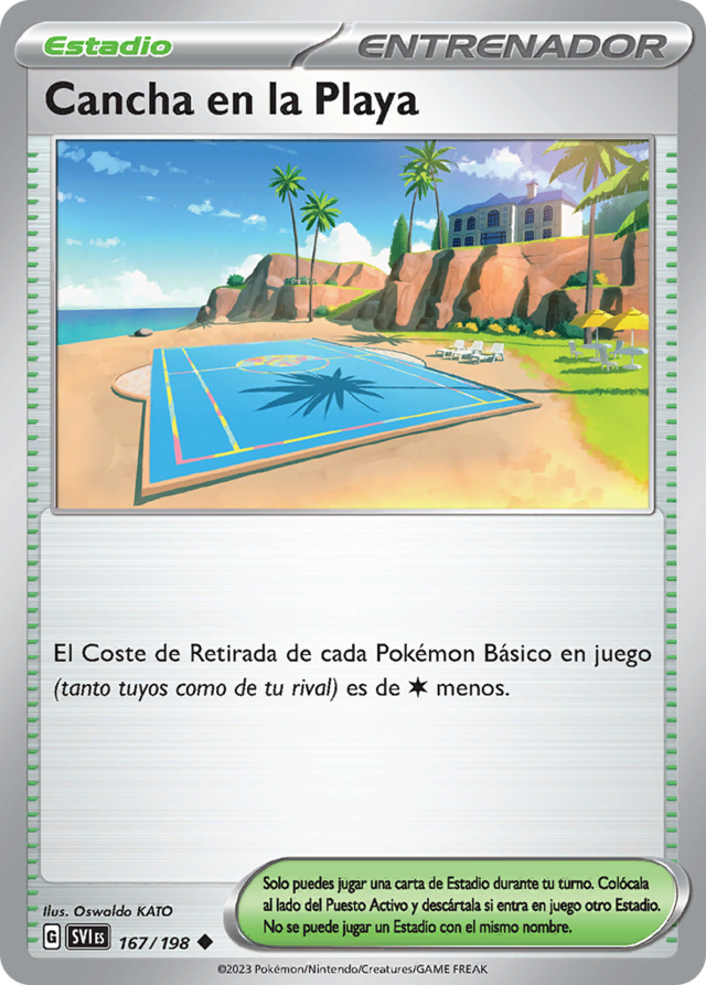 Cancha en la Playa (TCG) - WikiDex, la enciclopedia Pokémon