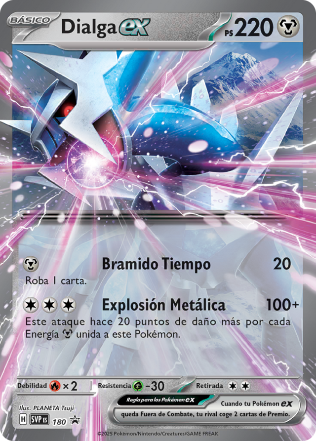 Dialga ex (SV Promo 180 TCG) - WikiDex, la enciclopedia Pokémon