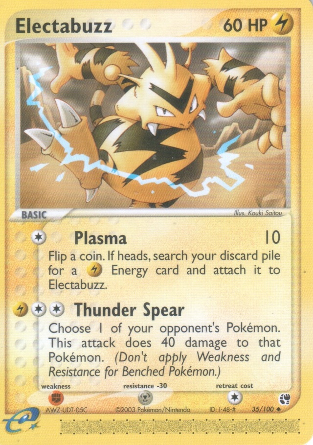 Electabuzz (Sandstorm TCG) - WikiDex, la enciclopedia Pokémon