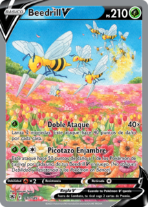 Beedrill V (Resplandor Astral TCG) - WikiDex, la enciclopedia Pokémon