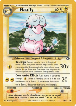 Flaaffy (Neo Génesis TCG) - WikiDex, la enciclopedia Pokémon