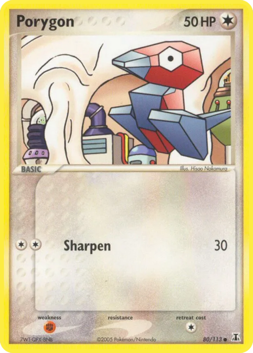 Porygon (Delta Species TCG) - WikiDex, la enciclopedia Pokémon