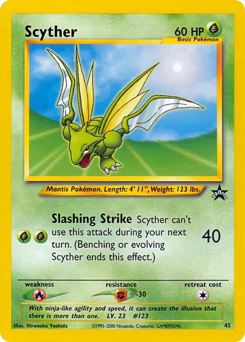 Scyther (WoTC Promo TCG) - WikiDex, la enciclopedia Pokémon