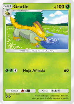 Grotle (Pugna Espaciotemporal TCG Pocket) - WikiDex, la enciclopedia Pokémon
