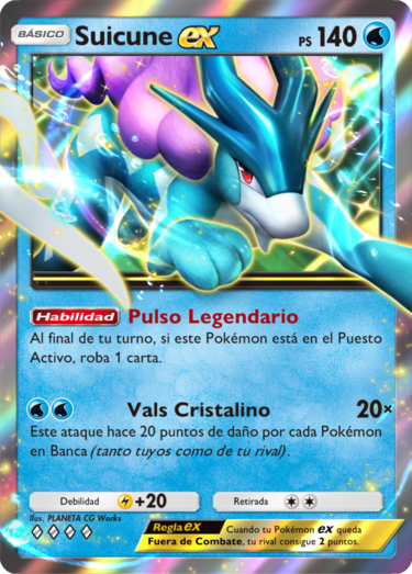 Suicune ex (Manantial Oculto TCG Pocket) - WikiDex, la enciclopedia Pokémon