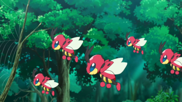 Archivo:EP1045 Ledian.png - WikiDex, la enciclopedia Pokémon