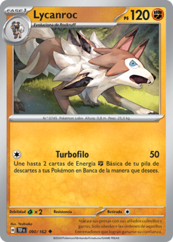 Lycanroc (Fuerzas Temporales TCG) - WikiDex, la enciclopedia Pokémon