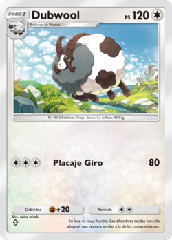 Dubwool (Genes Formidables TCG Pocket) - WikiDex, la enciclopedia Pokémon