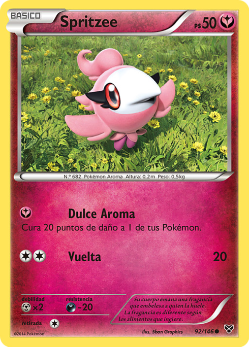 Spritzee (XY TCG) - WikiDex, la enciclopedia Pokémon