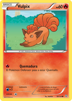 Vulpix (Dragones Majestuosos TCG) - WikiDex, la enciclopedia Pokémon