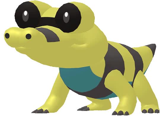 Archivo:Sandile HOME variocolor.webm - WikiDex, la enciclopedia Pokémon