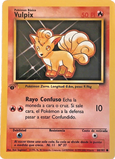 Vulpix (Base Set TCG) - WikiDex, la enciclopedia Pokémon